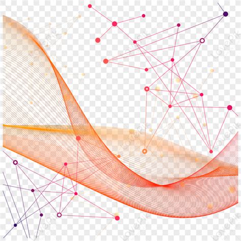 abstract dynamic wave flow gradient technology lines wave current line waves png picture and