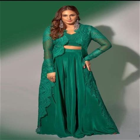 Huma Qureshi In Her Queen Era Flaunts Green Look For Maharani 3 Promos Tripuratimes