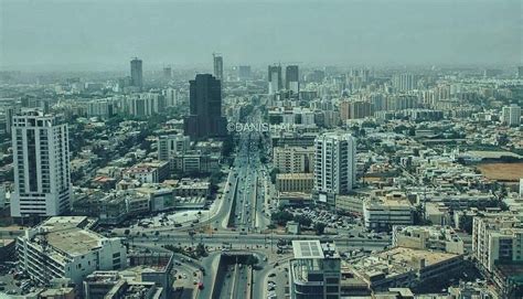 Urban Landscape Of Karachi Sindh Pakistan