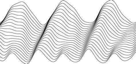Abstract Wave Pattern Design For Modern Backgrounds And Artistic