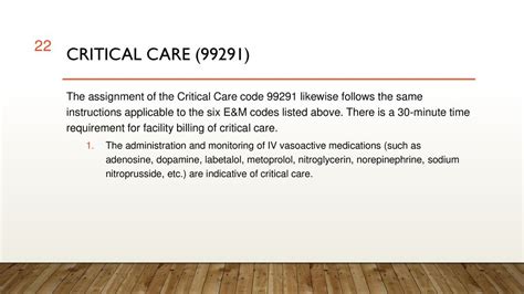 Critical Care Documentation And Billing Ppt Download