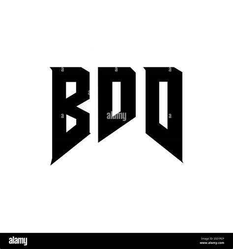 Bdd Letter Logo Design For Technology Company Bdd Logo Design Black