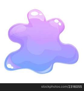 Splat Splash Icon Cartoon Vector Slime Drip Liquid Goo Splat Splash