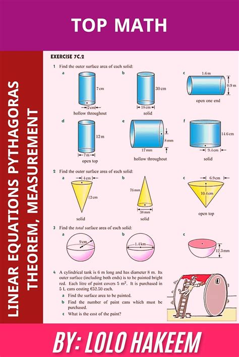 Top Math Linear Equations Pythagoras Theorem Measurement By Lolo Hakeem Softarchive
