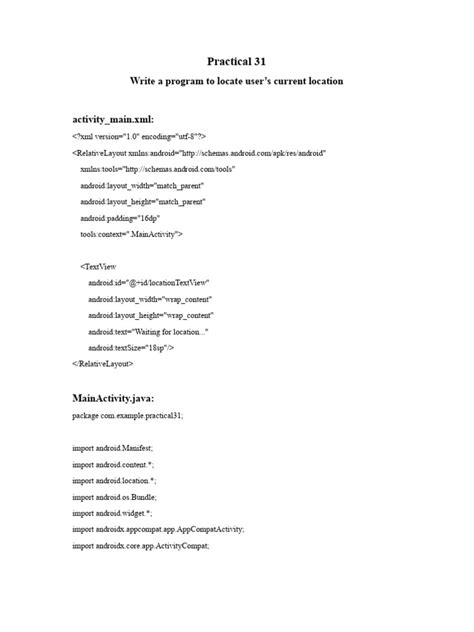 Mad Practical 31 Pdf