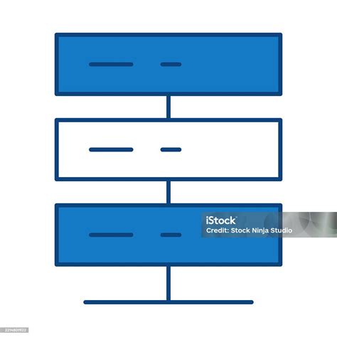Data Analysis Blue Line Icon Database Big Data Server Infographic Editable Stroke Vector Icon