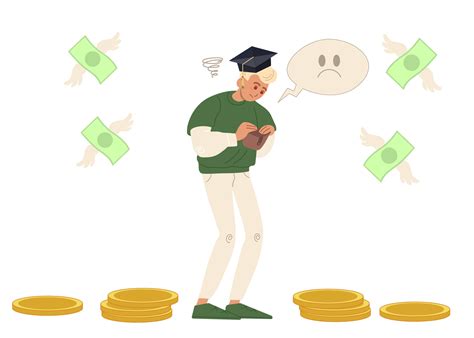 Cartoon No Money Sign