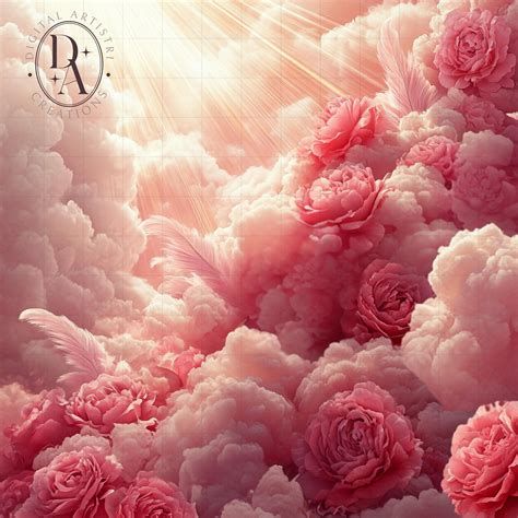 Pink Floral Memorial Background In Loving Memory Memorial Background