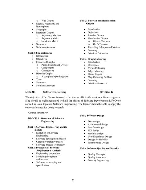 Beltron Programmer Ignou Mca New Syllabuspdf