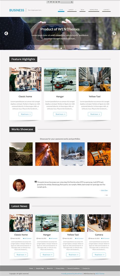 Wen Business Theme Palace