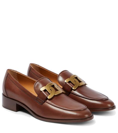 Tods Leather Loafers Tods