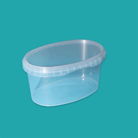 500ml Oval Container Metaplast