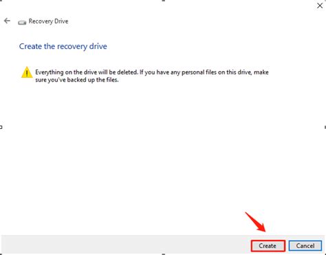 Ways How To Create Recovery Partition For Windows