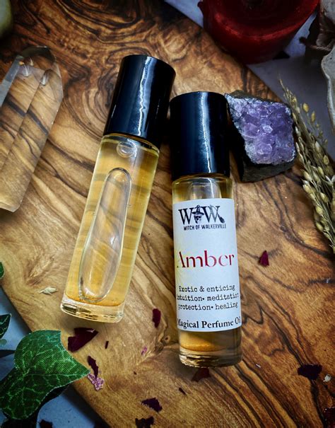 Amber Oil Roller Smudge Metaphysical