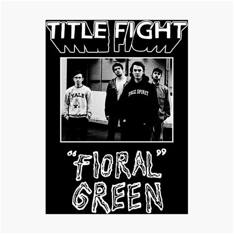 Title Fight Band Photographic Print For Sale By Calliebecker Redbubble