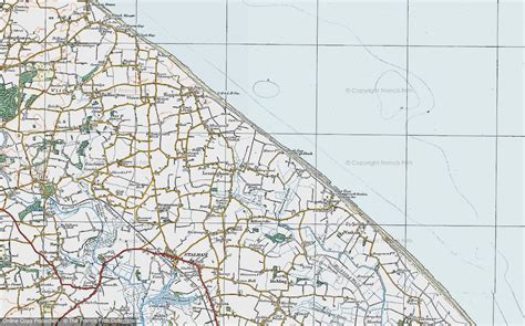 Historic Ordnance Survey Map Of Hempstead 1922