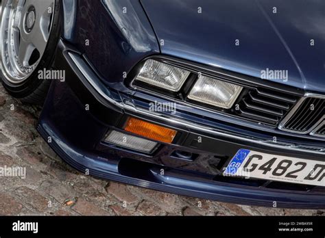 Bmw E30 3 Series Convertible Lowered With Square Light Conversion And