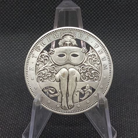 Hobo Cut Coin Sexy Burlesque Mask Show Acting Woman Girl Etsy