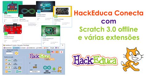 Hackeduca Conecta Scratch 30 Arduino Microbit Raspberrypi