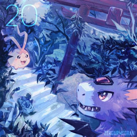 Tokomon Dorumon And Tokomon X Antibody Digimon And 1 More Drawn By