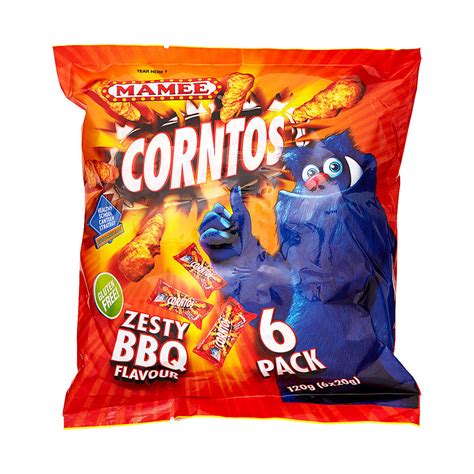 Corntos Bbq 6pk The Reject Shop