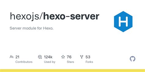 GitHub Hexojs Hexo Server Server Module For Hexo