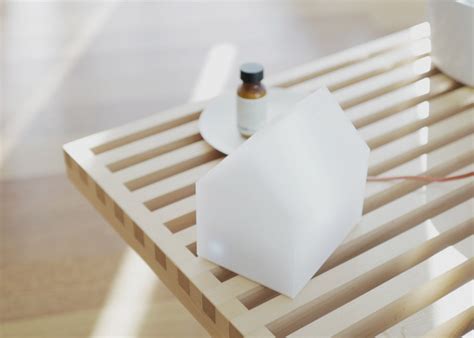 Cloudandcos Aroma Diffuser Resembles A Snow Covered House