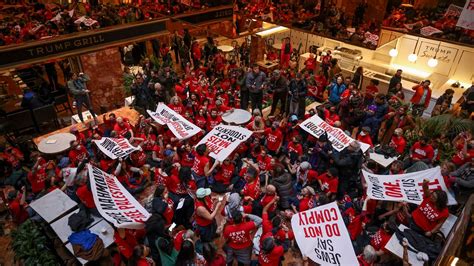 Protesters Flood Trump Tower To Demand Activists Release