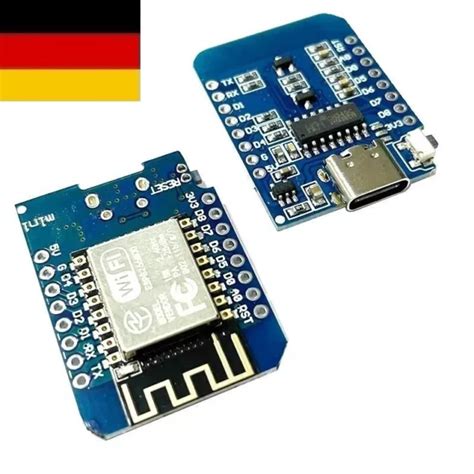 3 StÜck D1 Mini Esp8266 Esp32 Arduino Mikrokontroller Wifi Modul Wemos