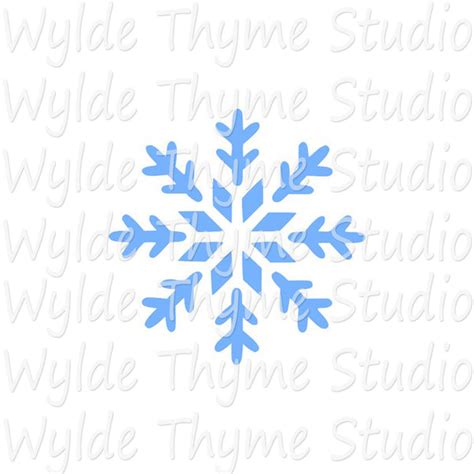 Frozen Snowflake Stencils