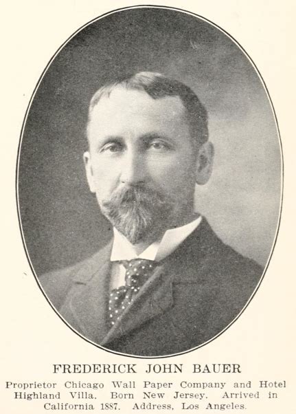 Frederick John Bauer 1853 1919 Find A Grave Memorial