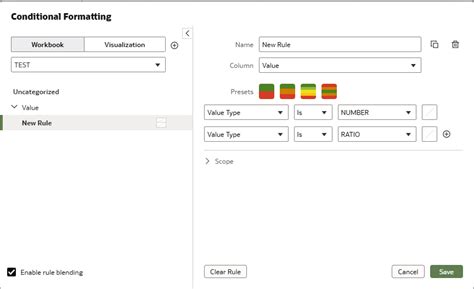 Data Visualisation Conditional Number Format In Visualisations