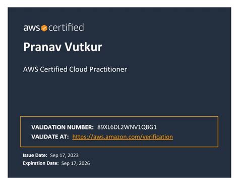 Pranav Vutkur On Linkedin Aws Cloudpractitioner Cloudcomputing