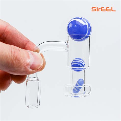 Sireel Serpent Slurper Stringer Set W Banger 4pc 14mm Male 90 Assorted Colors