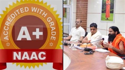 Patanjali University Awarded A Grade By Naac Making It Highest Rated Yoga University In India