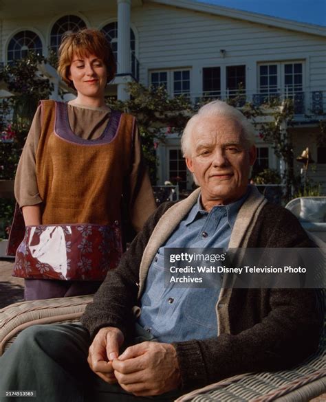 Megan Mullally Tom Irwin In Make Up Promotional Photo For The Abc