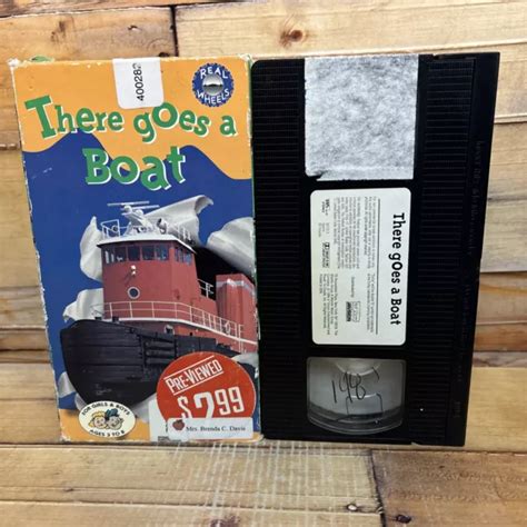 There Goes A Boat Vhs Vcr Video Tape Used Cartoon £9 47 Picclick Uk