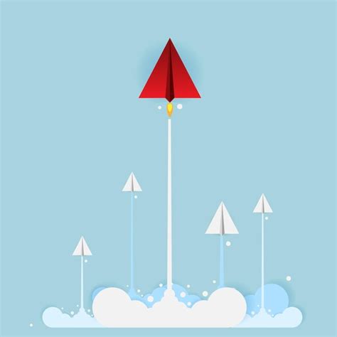 Premium Vector Paper Plan 100 Art 00357