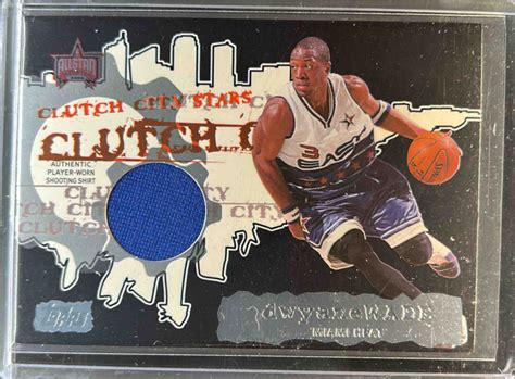 Dwyane Wade 2006 Topps Ccsr Dw Clutch City Stars Relics Price Guide Sports Card Investor