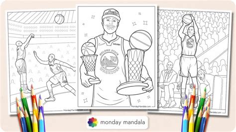 18 Steph Curry Coloring Pages Free Pdf Printables