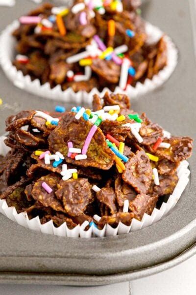 Chocolate Cornflake Cakes Princess Pinky Girl