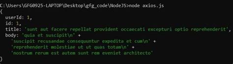 Nodejs Third Party Modules Geeksforgeeks