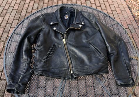 Just Leather Chp Jacket Vintage 80s Xl 48 The Fedora Lounge