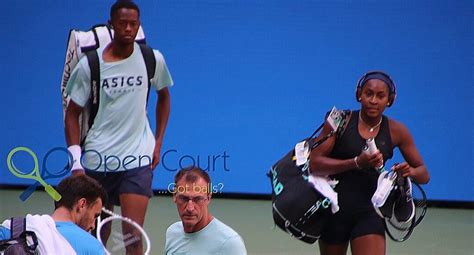 Its Their Time To Shine Gauff And Eubanks Hit Arthur Ashe Pics Open Court