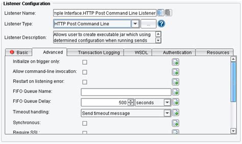 Post Command Line Listener Adapter In Pilotfish Interface Engine