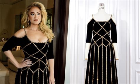 Adele Transformed Into A Goddess In A Seductive Off The Shoulder Dress News