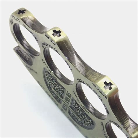Brass Knuckles Knuckle Knuckles Security Self Defense