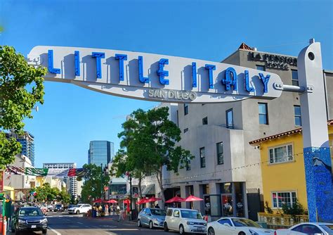 Little Italy Sign Postcards And Passports
