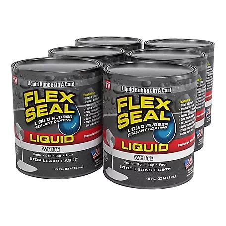 Flex Seal 25 Gal Liquid Max White Liquid Rubber Sealant Coating At Tractor Supply Co