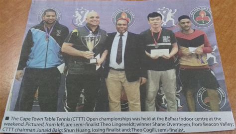 Shane Overmeyer Table Tennis Academy